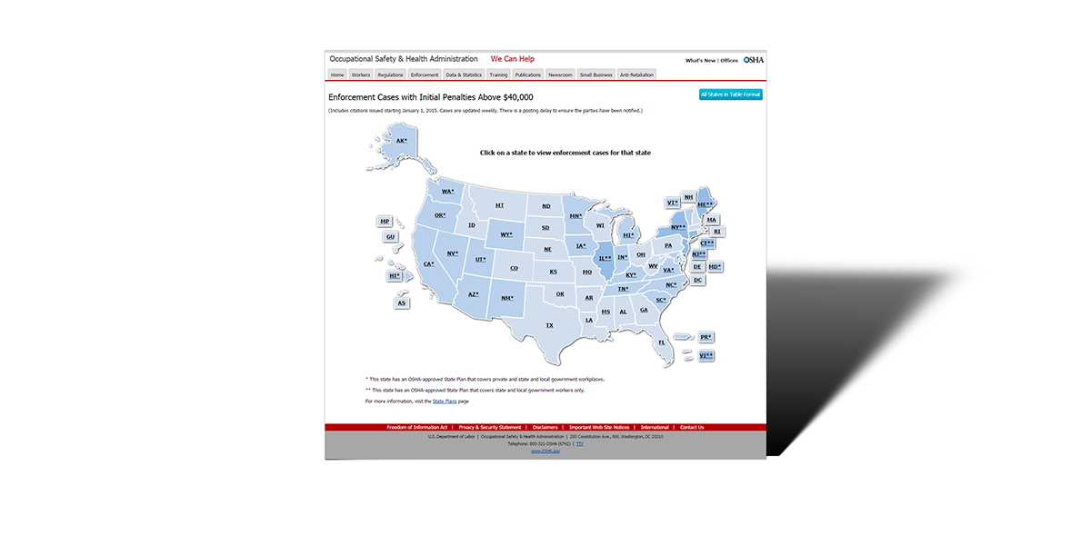OSHA's New Map Pinpoints High Penalty Areas - Association of the Wall ...